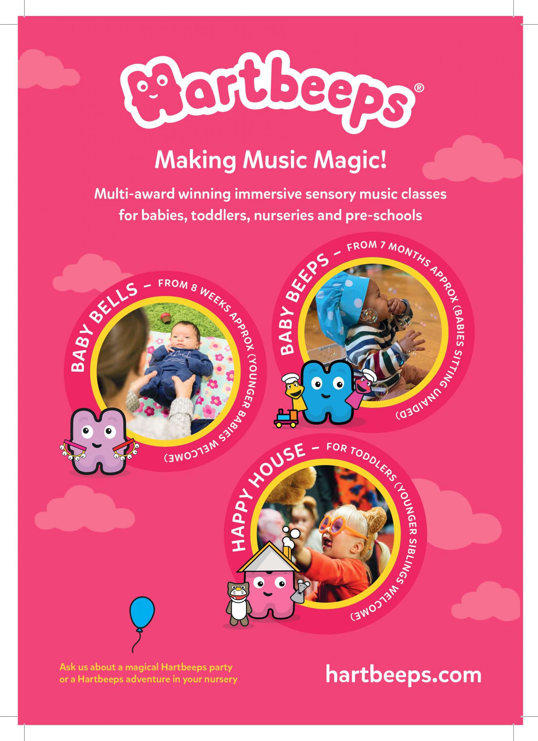 Hartbeeps Baby & Toddler multi-sensory music classes. | Shoreham ...