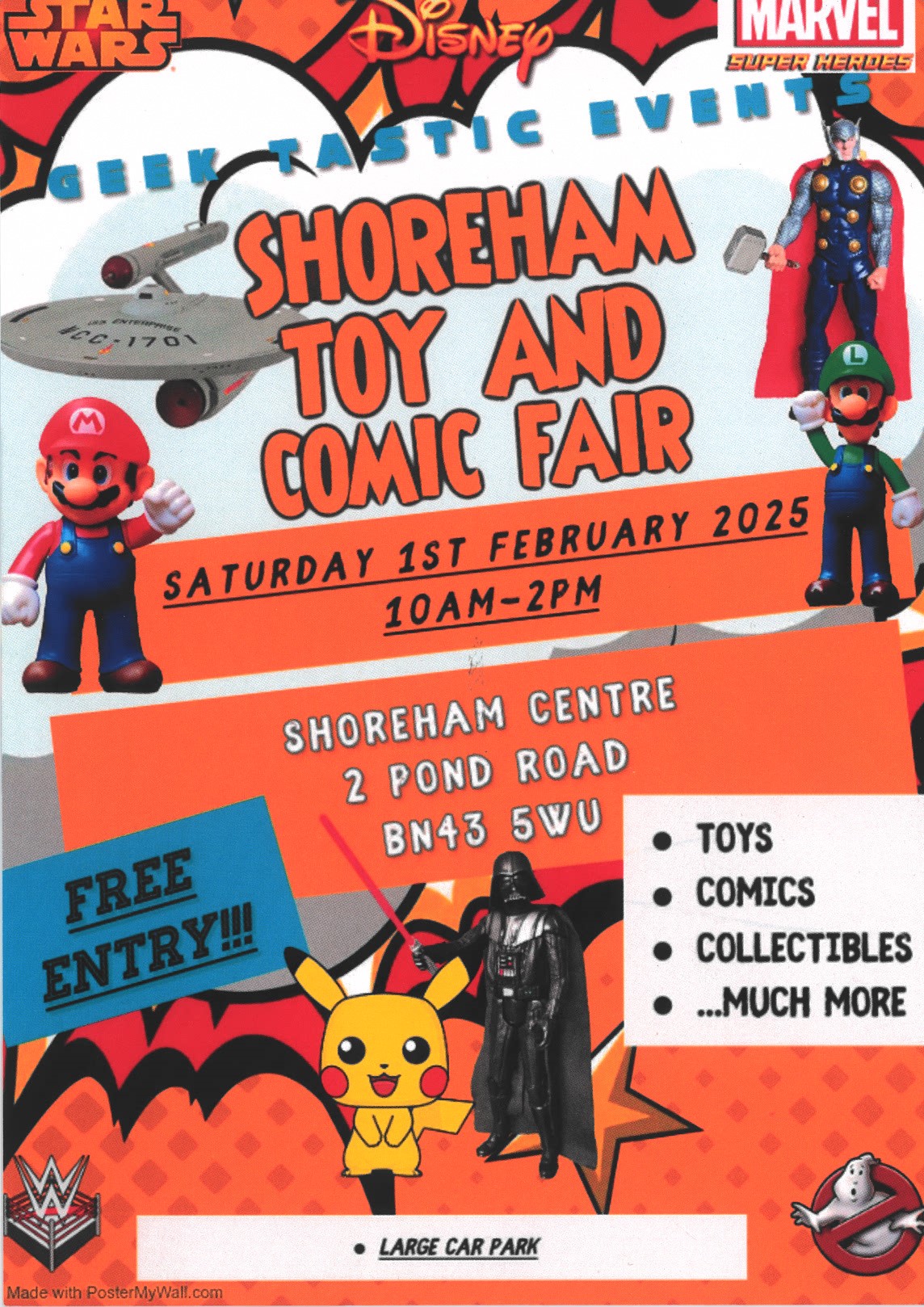 Shoreham Toy and Comic Fair | Shoreham Community Trust