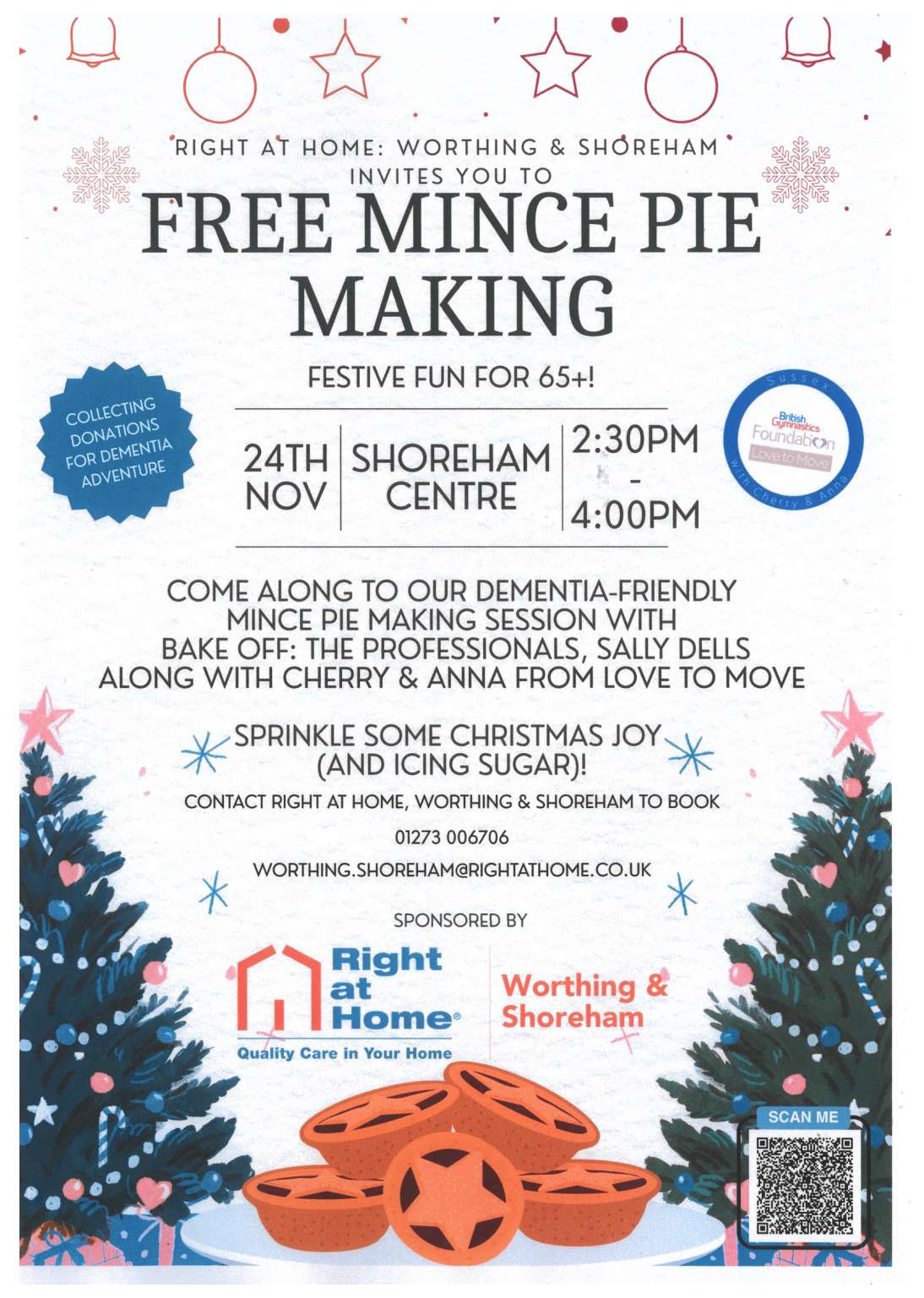 Free Mince Pie Making | Shoreham Community Trust